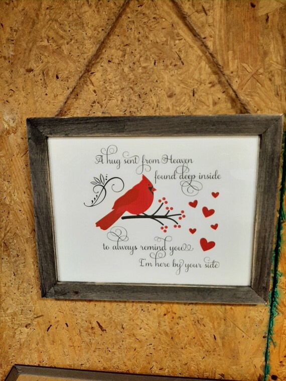 Hanging Cardinal Sign | Etsy