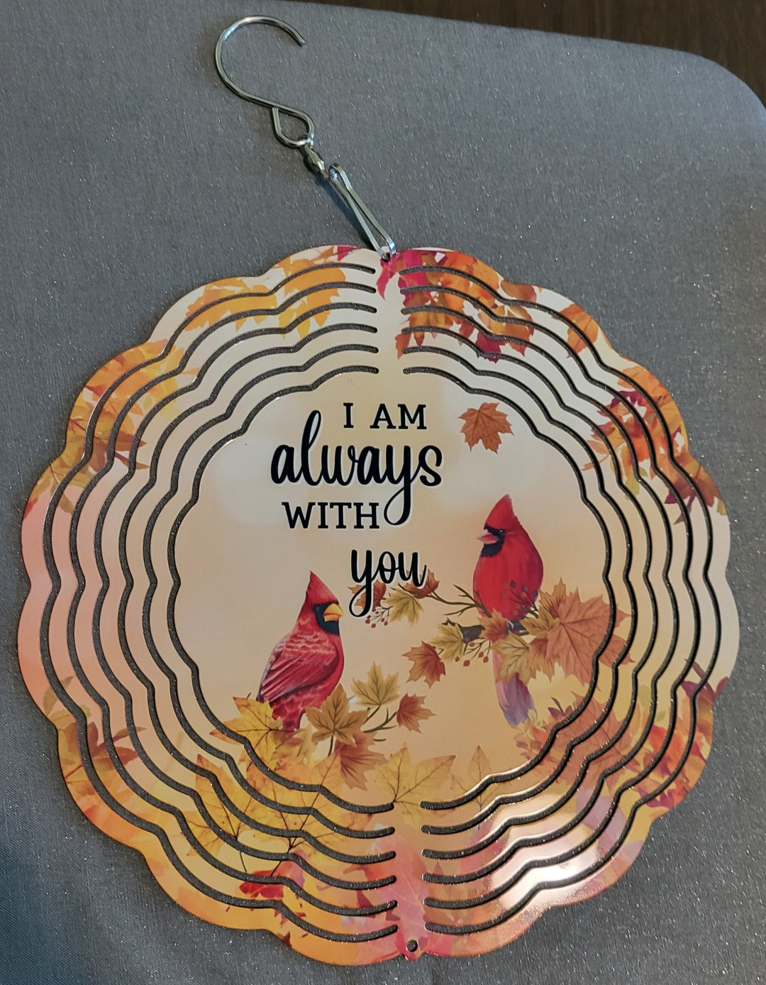 Red Bird Wind Spinner - Etsy