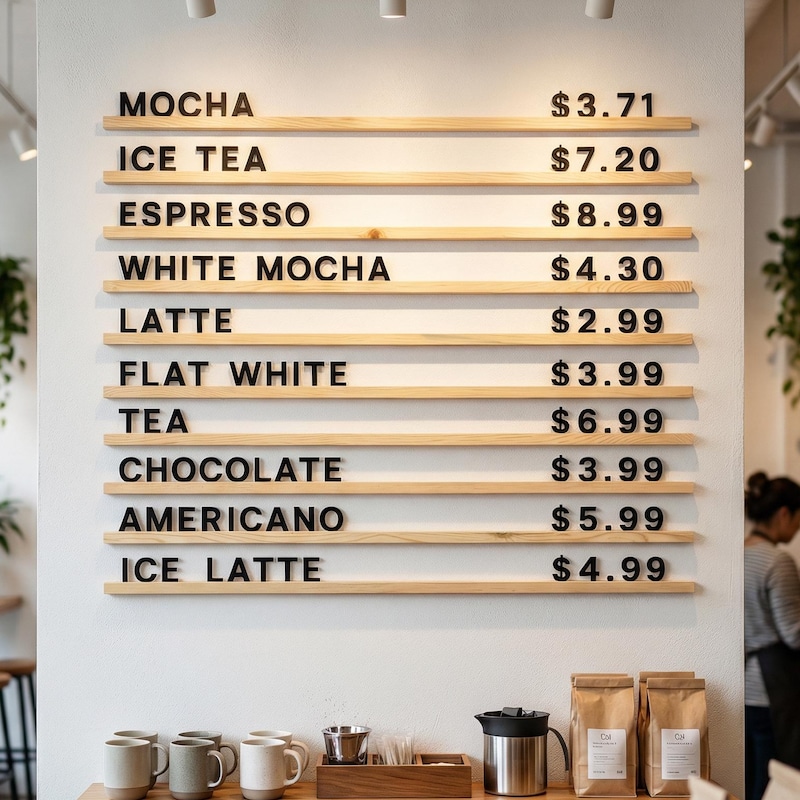 Wood Letter Restaurant Sign - Etsy