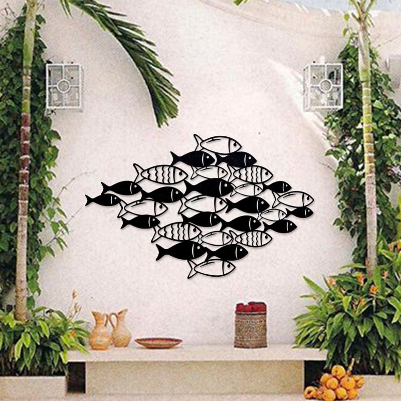 Metal Fish Wall Decor - Etsy