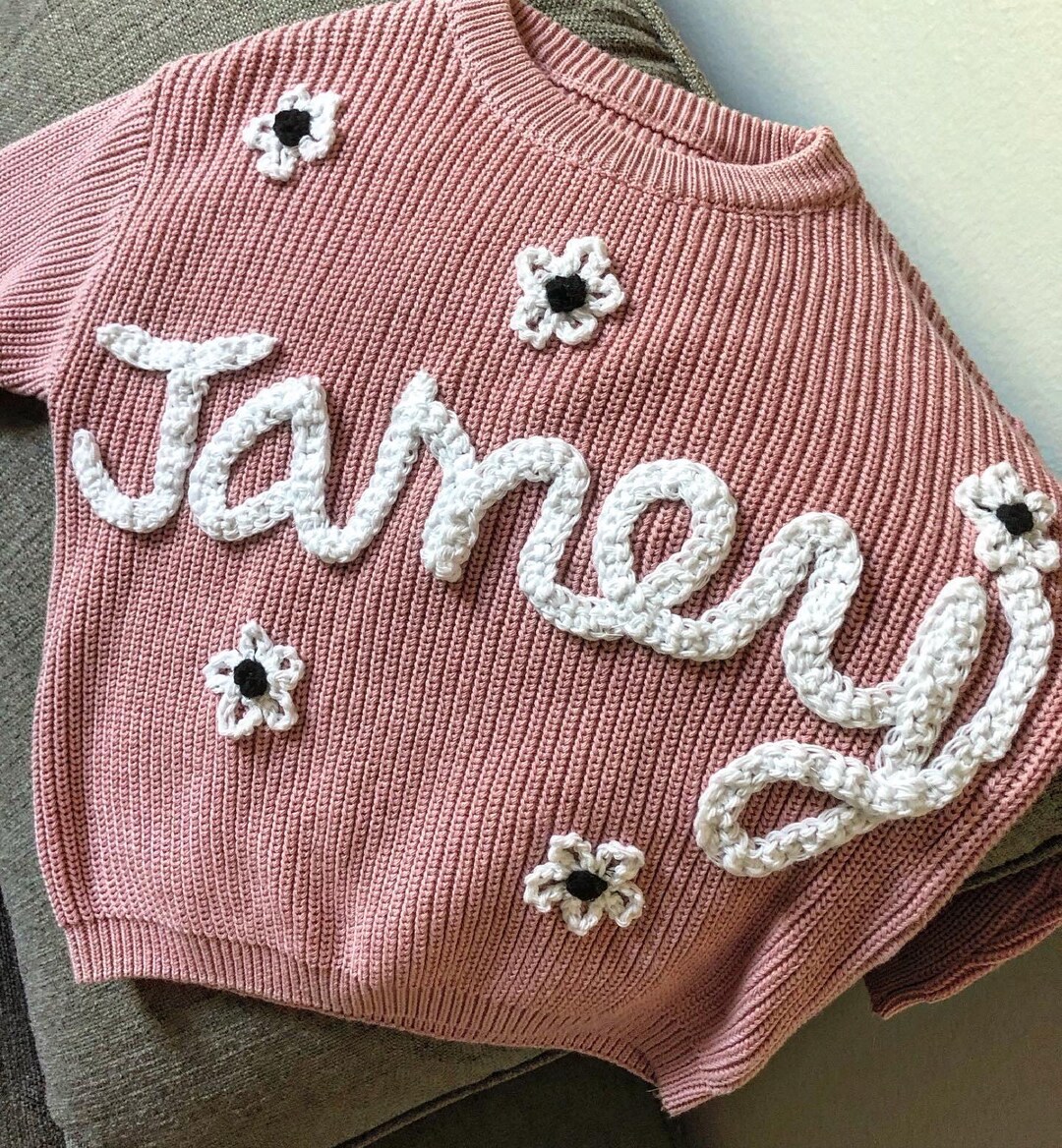 Personalized Name Sweater - Customized - Etsy