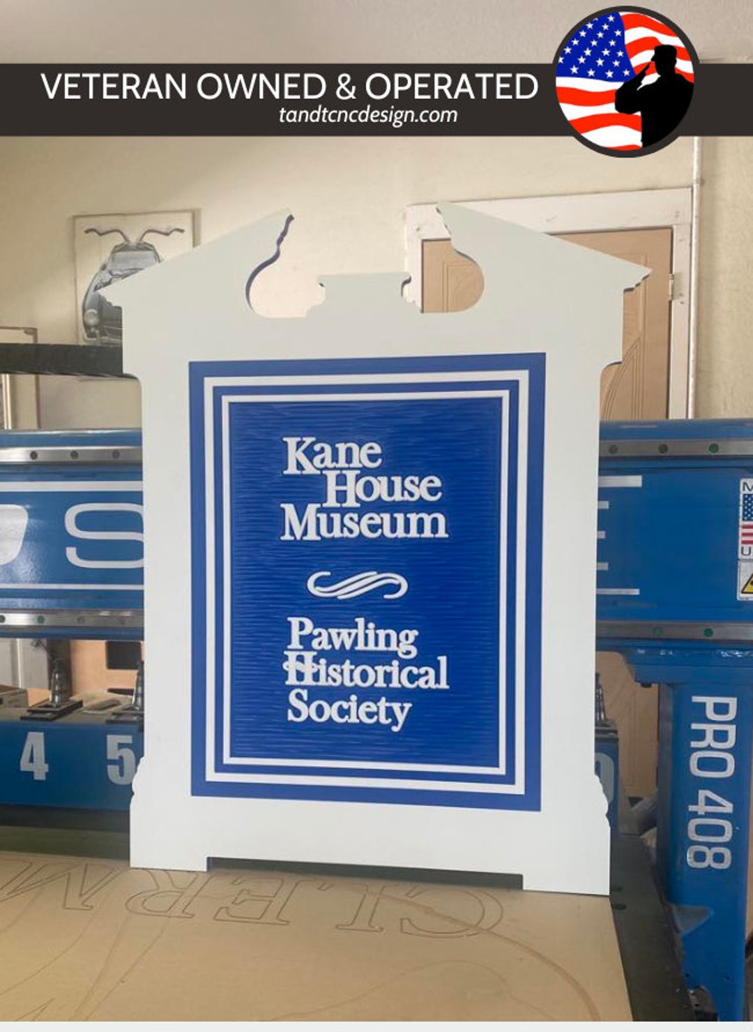 Custom Carved Business Sign Weatherproof King Colorcore 28 X 34 - Etsy