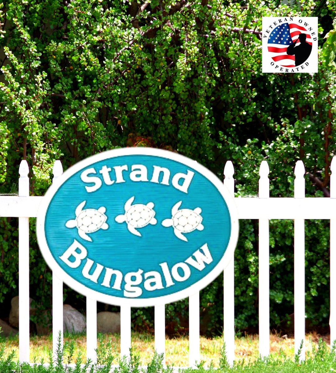 Custom Beach House Sign Custom Address Sign Oval Personalized Outdoor ...