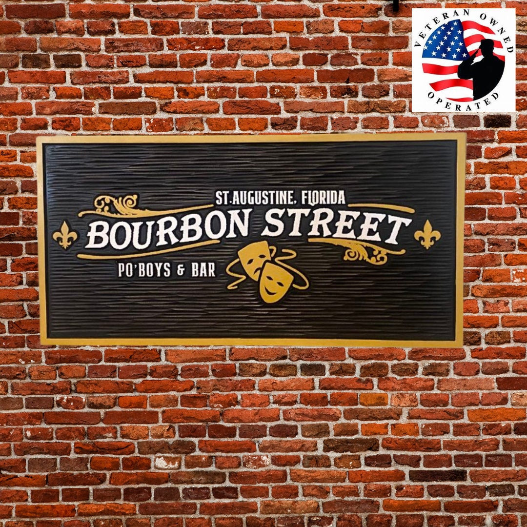 Custom PVC Sign Indoor/outdoor Weatherproof Sign 30" X 15" Available ...