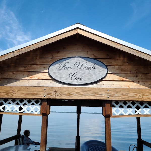 Boat House Sign - Etsy