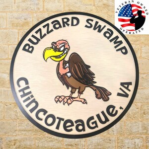 Large 36" Round Sign Weatherproof PVC Single Sided - Etsy