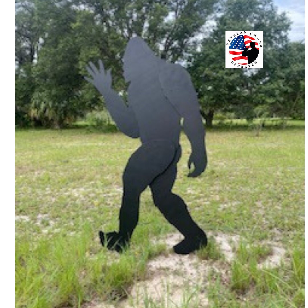 Bigfoot Huge Yard Display All Weather Bigfoot Over 7 Feet Tall - Etsy