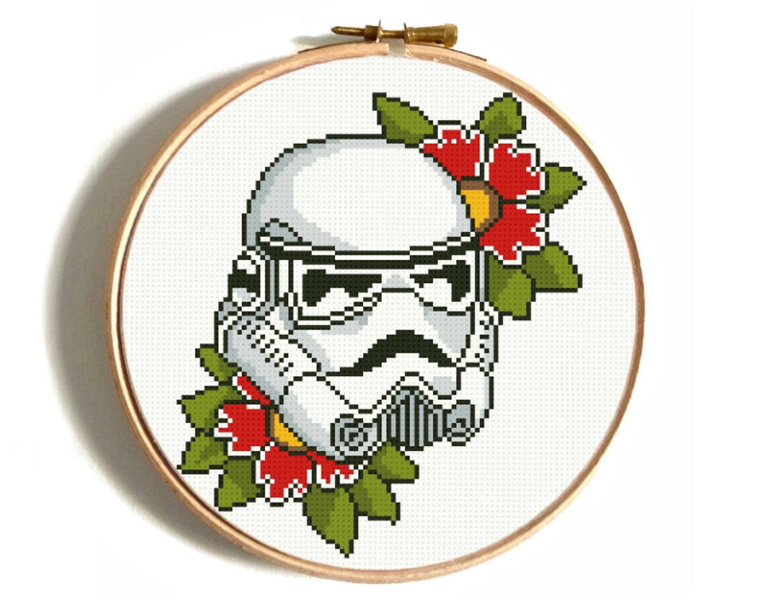 Star Character Cross Stitch Pattern Bundle, Star Heroes Fan Art Floral ...