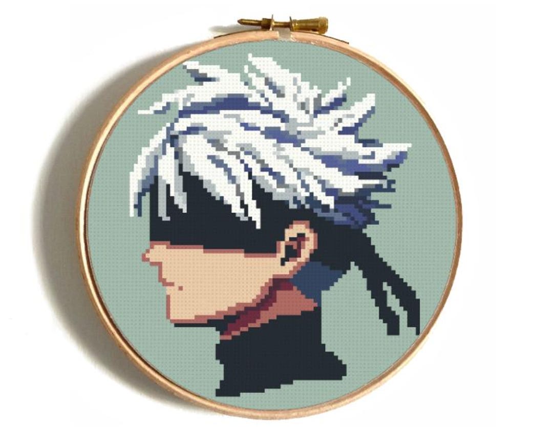 Anime Cross Stitch Pattern PDF - Digital Download – Modern Cross Stitch ...