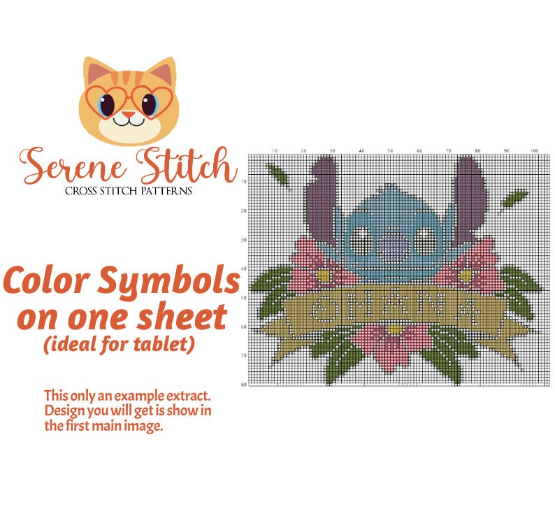 SET 5 Cross Stitch Pattern PDF - Digital Download – D20 Dnd Game ...
