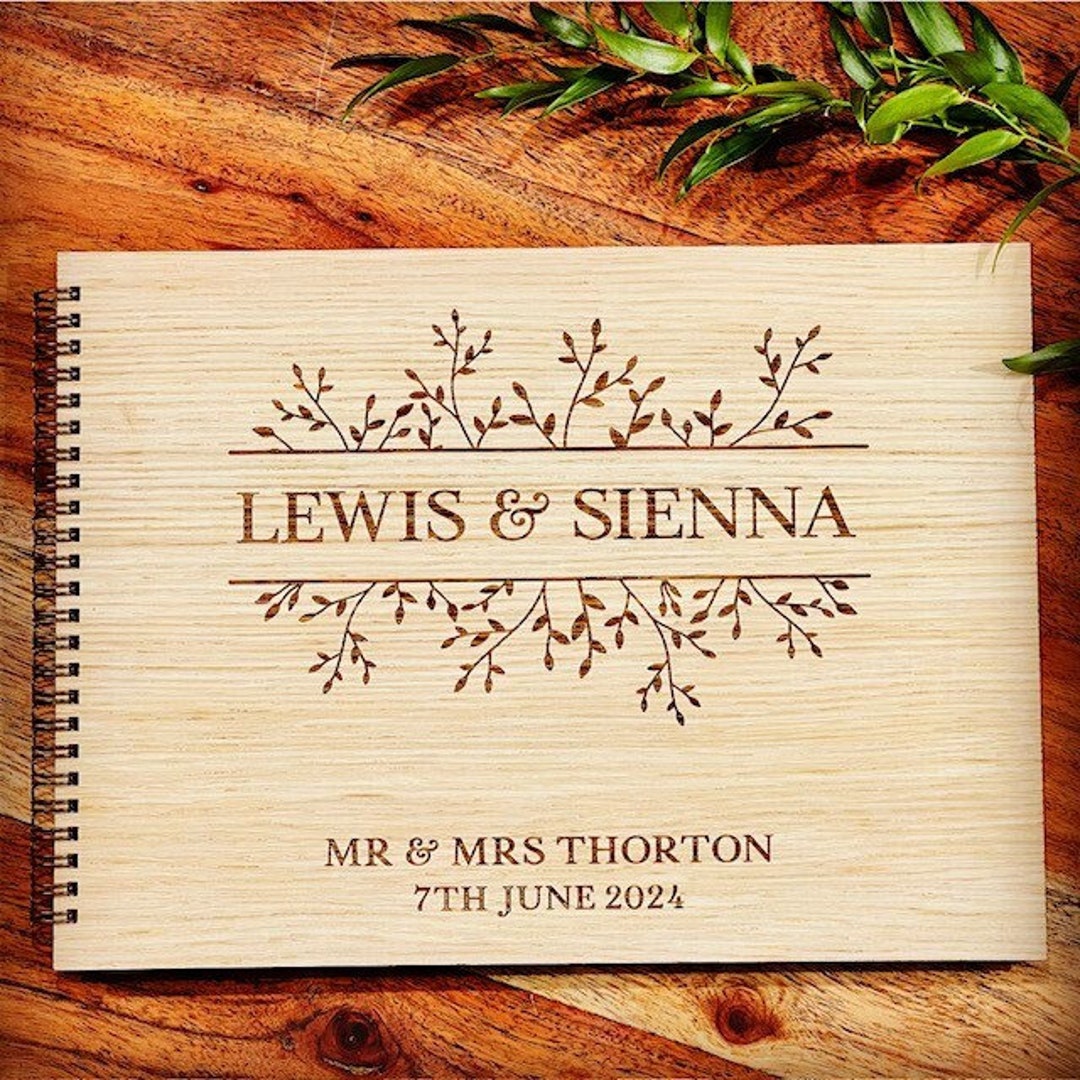 Guest Book Alternative, Wedding Guest Book, Personalised Guestbook ...