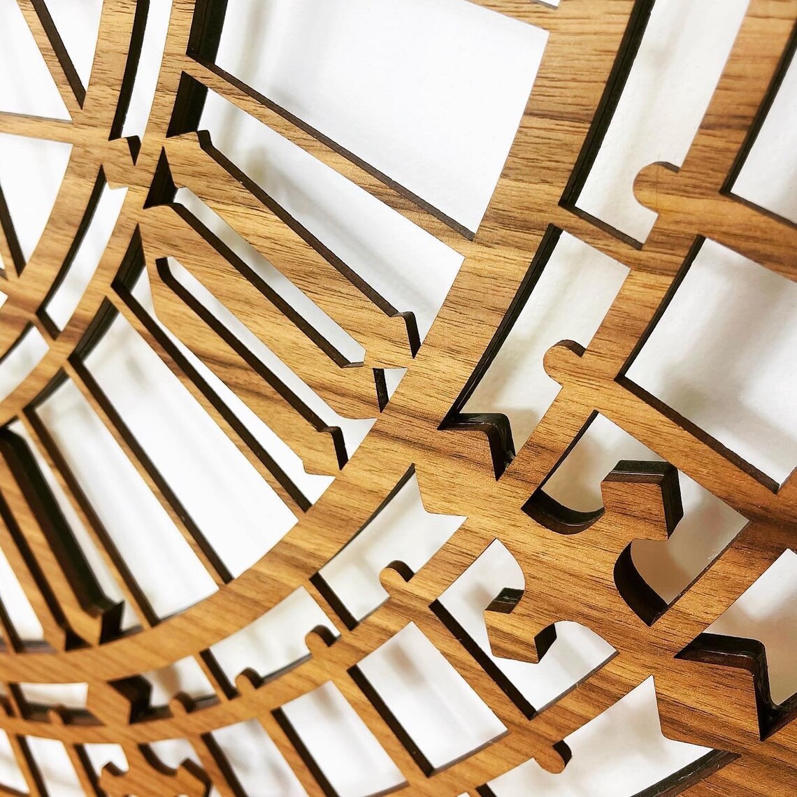 Handmade Wooden Silent Big Ben Wall Clock up to 90cm in Oak - Etsy