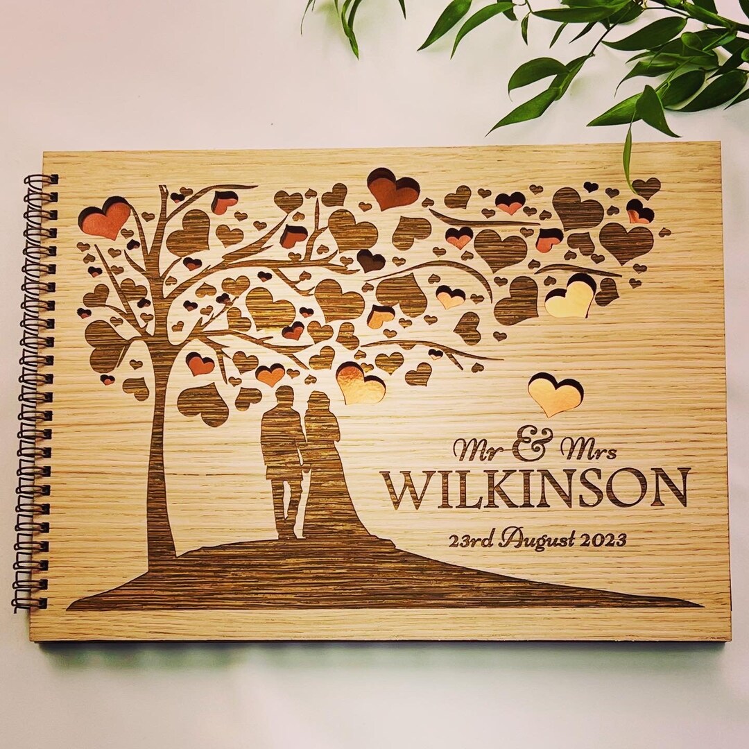 Guest Book Alternative, Wedding Guest Book, Personalised Guestbook ...