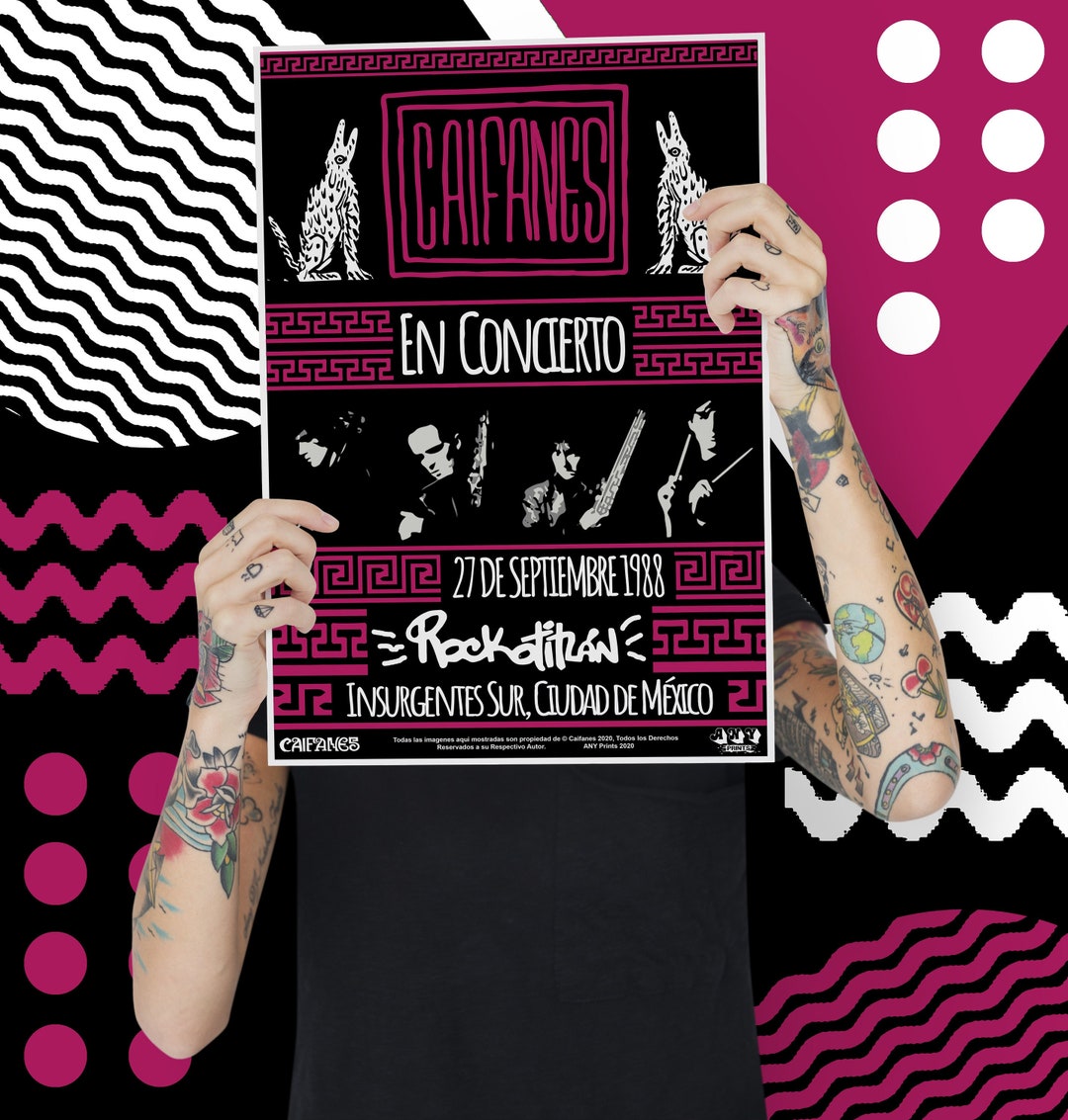 Latin Rock Posters, Various Designs - Etsy