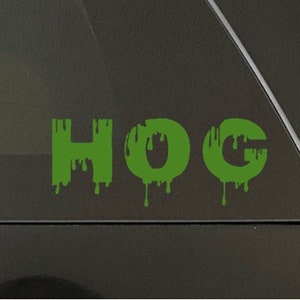 HOG Decal Sticker - Etsy