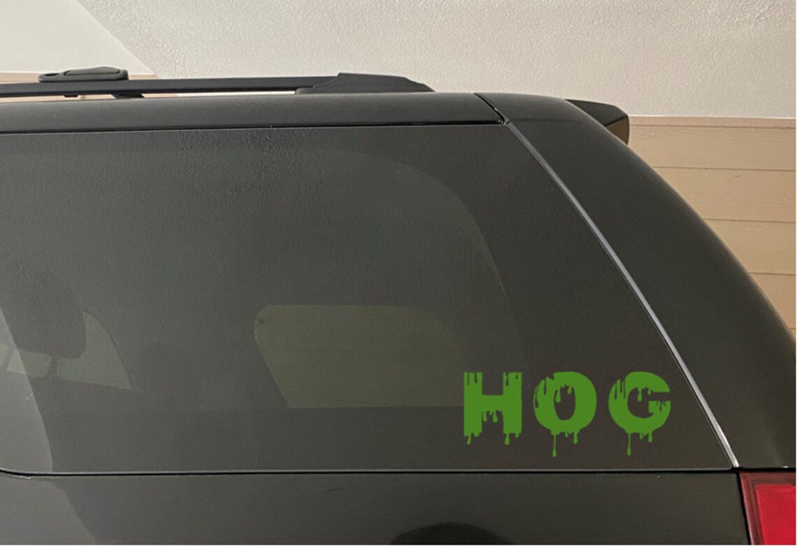 HOG Decal Sticker - Etsy