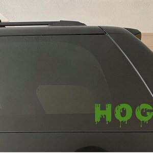 HOG Decal Sticker - Etsy