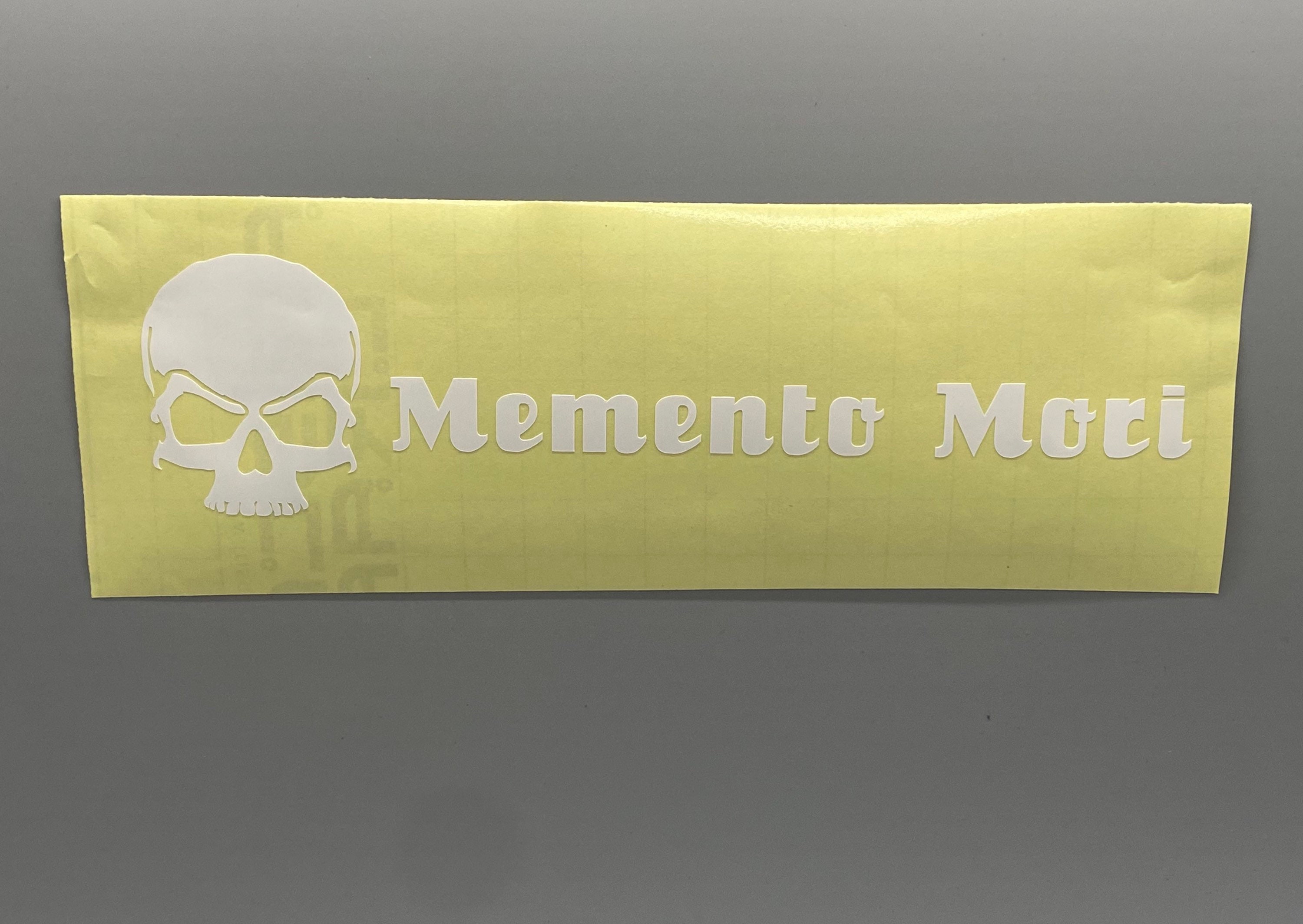 Memento Mori Car Decal - Etsy