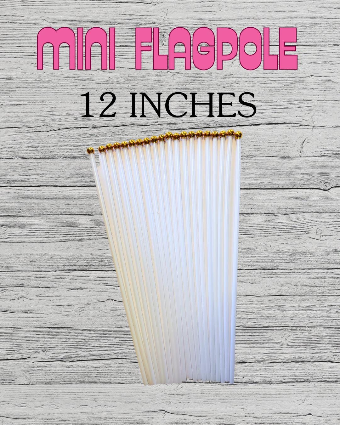 Mini Handheld Plastic Flagpoles - Etsy