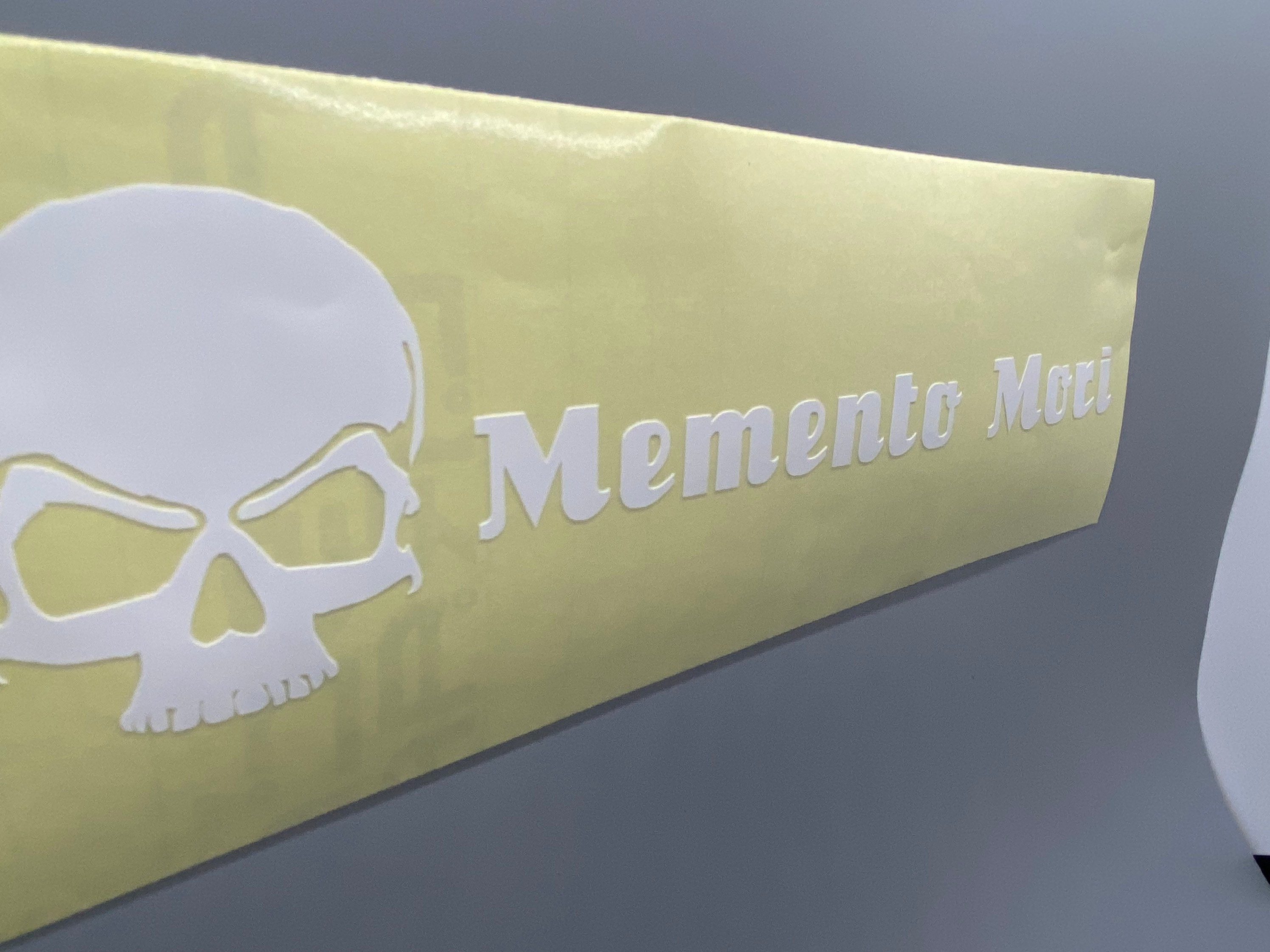 Memento Mori Car Decal - Etsy