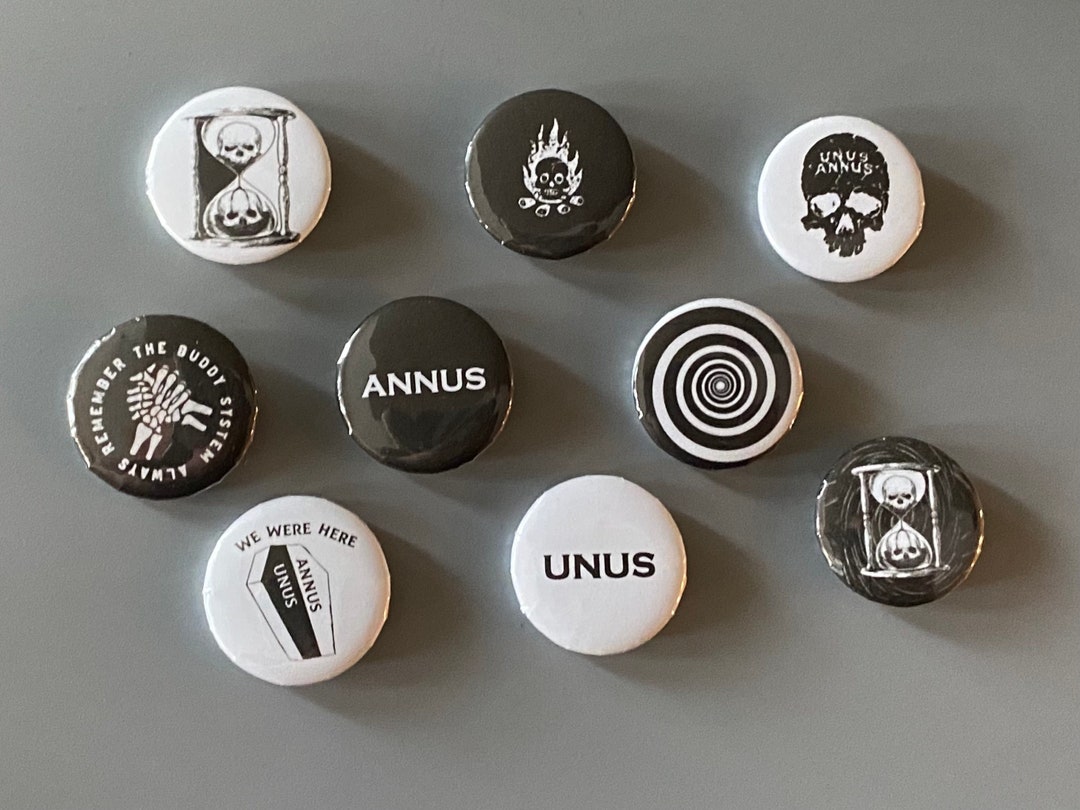 RIP Unus Annus Button Collection - Etsy