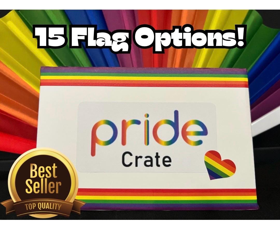 The ORIGINAL Mystery Pride Crate! - Etsy