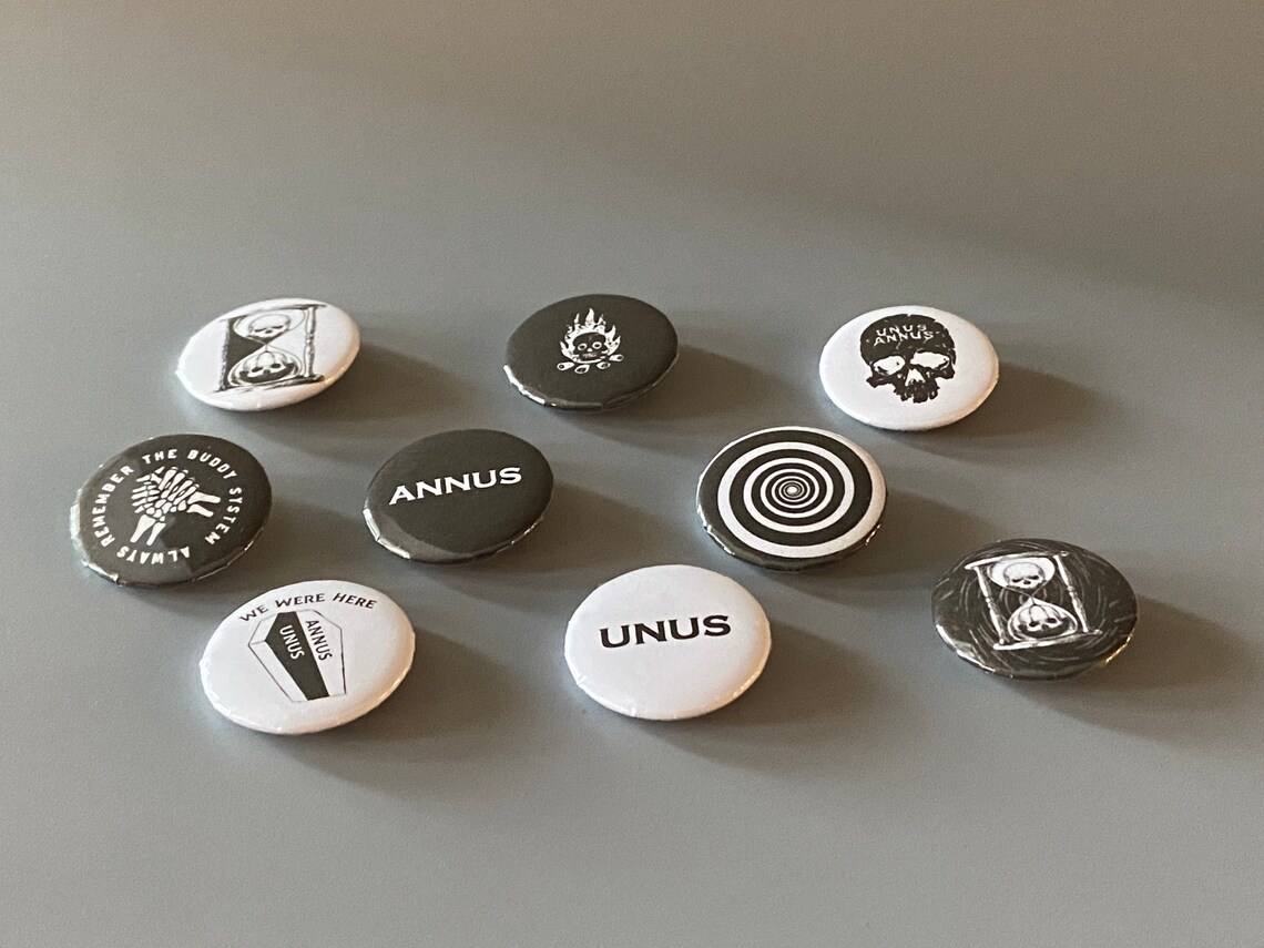 RIP Unus Annus Button Collection - Etsy