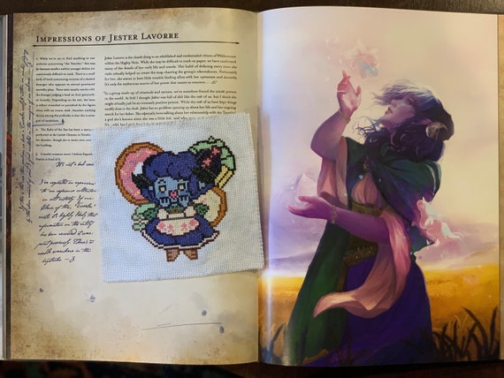 Chibi Jester Critical Role Cross Stitch Pattern Instant | Etsy