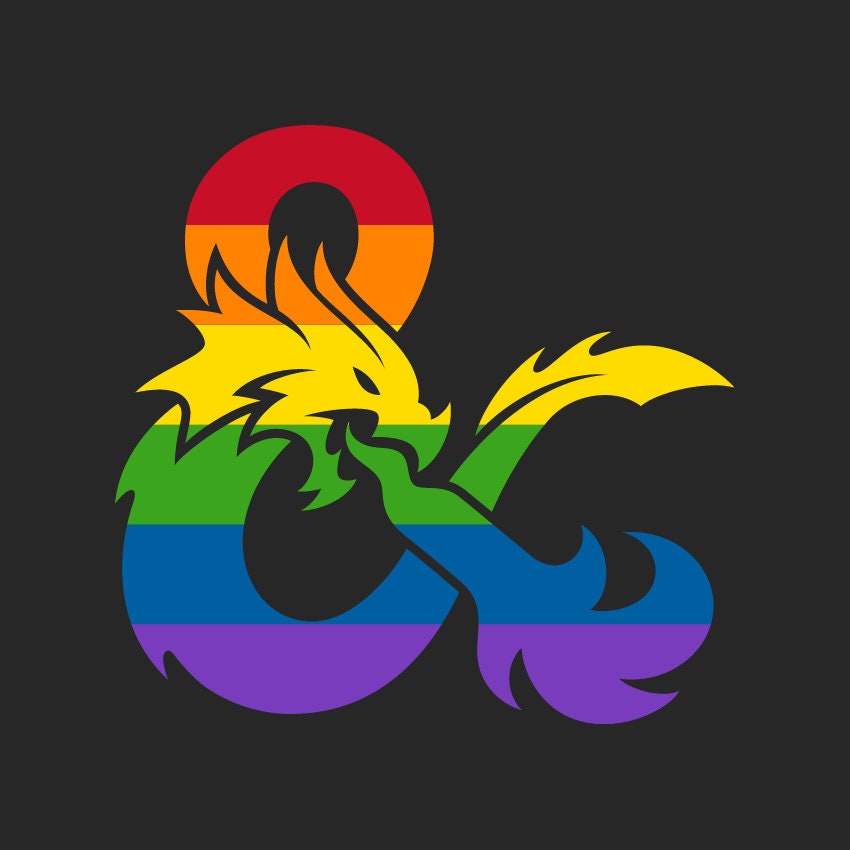 D&D Pride || Cross Stitch Pattern Instant Download PDF - Etsy