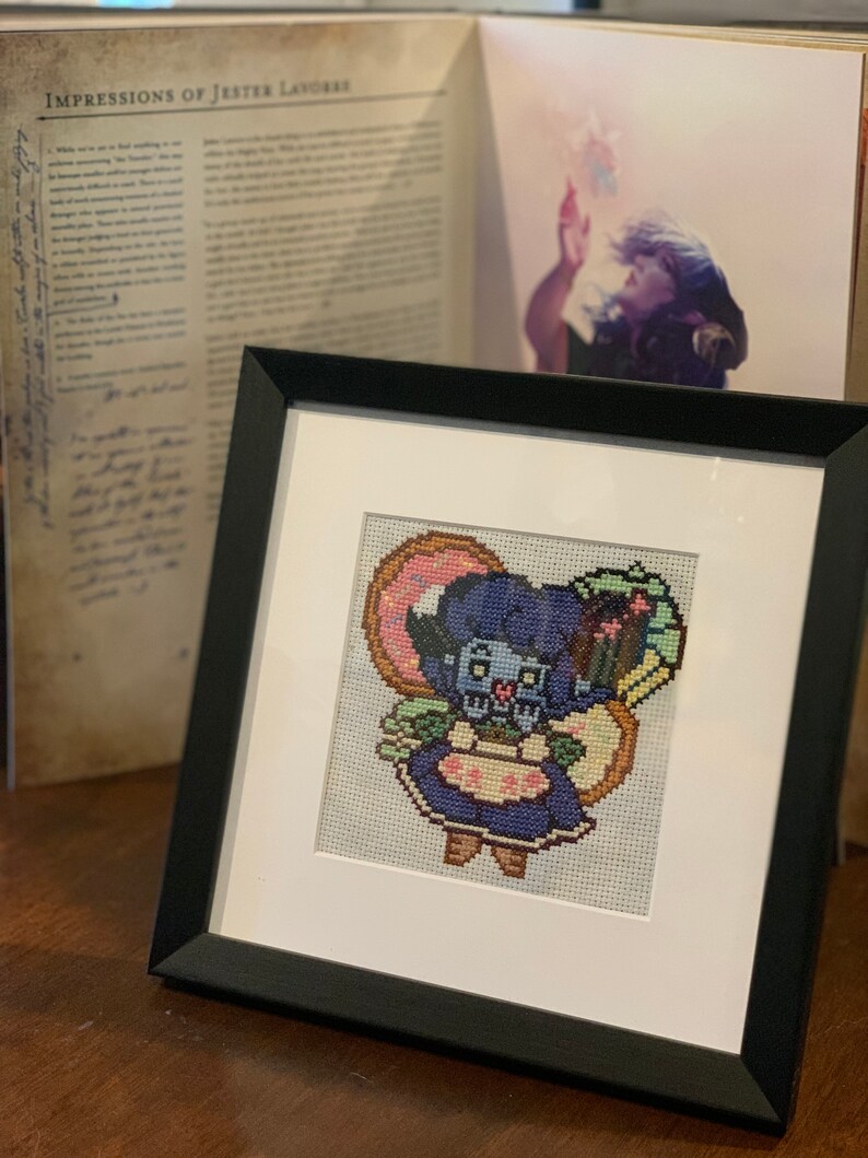 Buy Chibi Jester Critical Role Cross Stitch Pattern Instant Online in ...