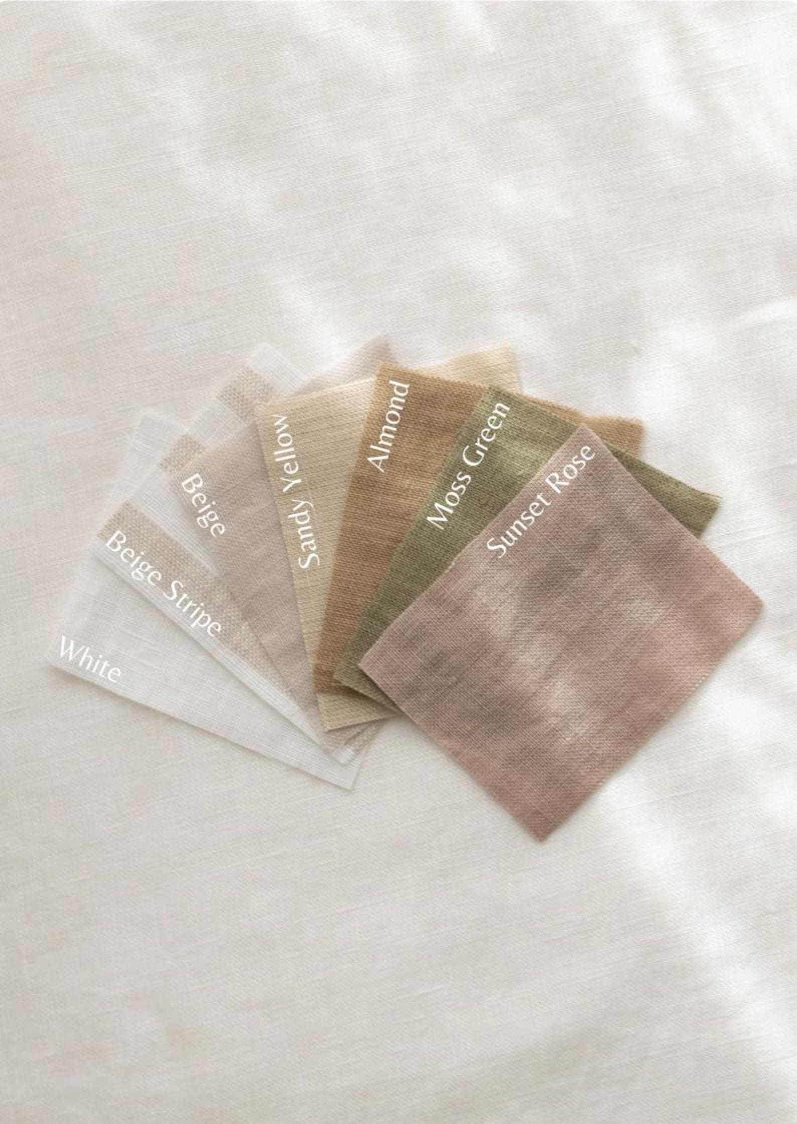 Tie Top Linen Curtain Panel, Semi-sheer Washed Linen Curtains, Custom ...