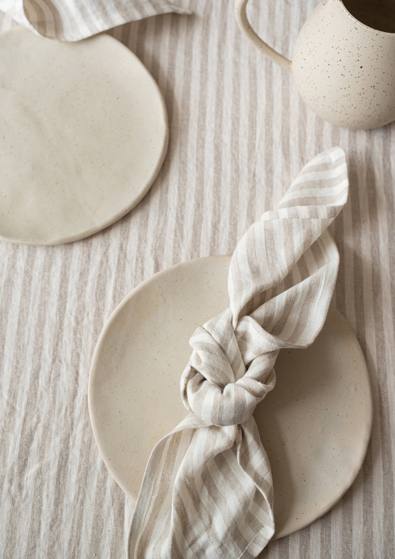 Linen Napkins in Various Colors, Washed Cloth Napkins, Handmade Table ...