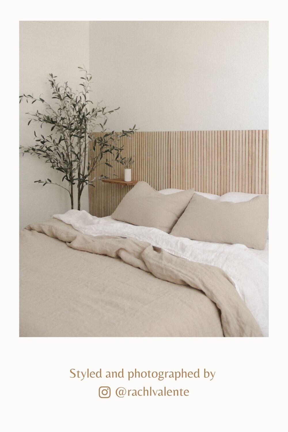 Beige Linen Bedding Set: Linen Duvet Cover and Two Linen - Etsy