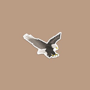Bald Eagle Sticker - Etsy