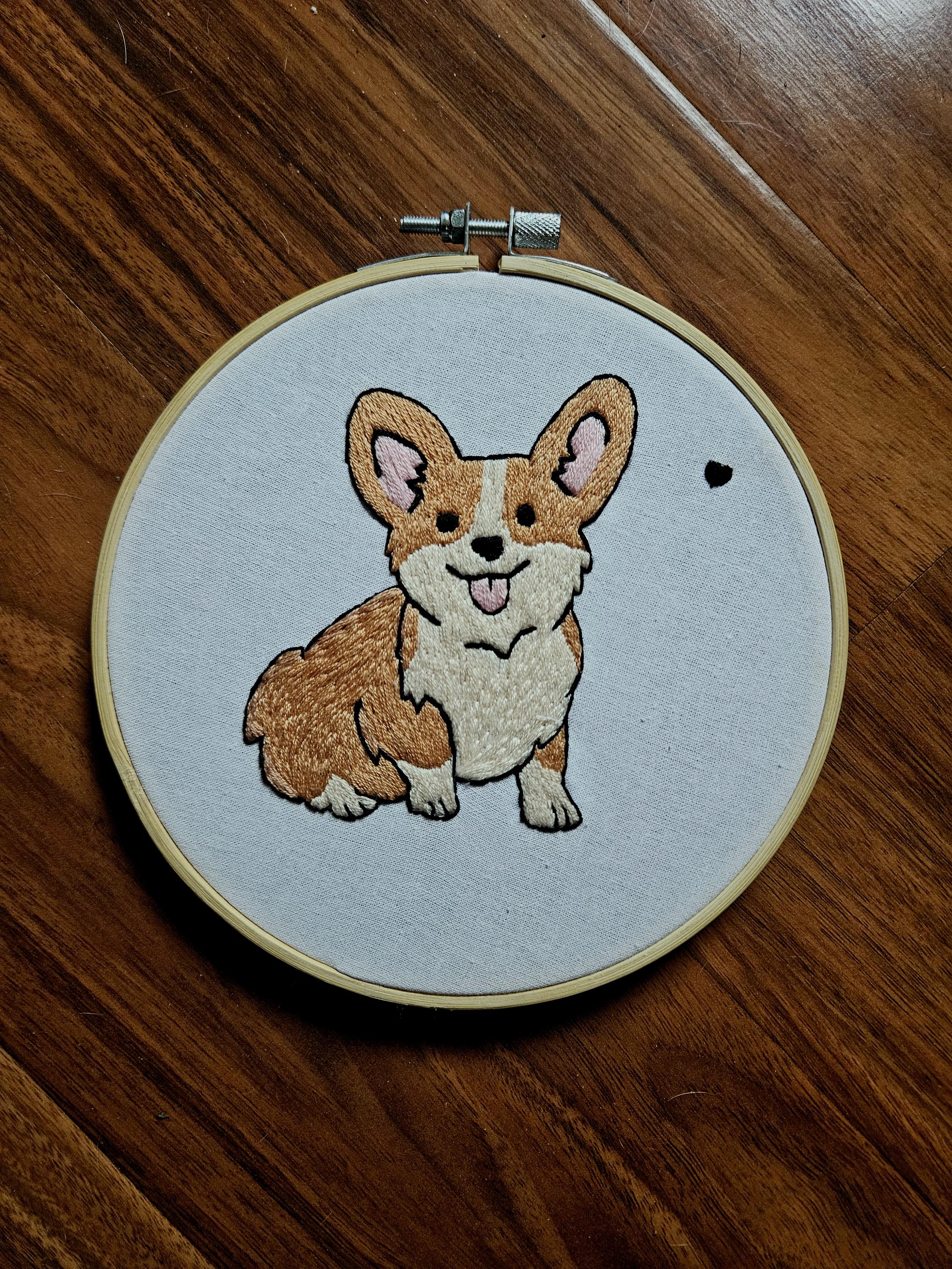 Corgi Embroidery - Etsy