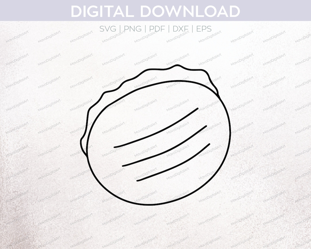 Arepa - Hispanic Food SVG to Cut Out With Cricut or Silhouette, Digital ...