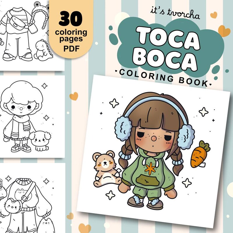 Toca Boca Book - Etsy