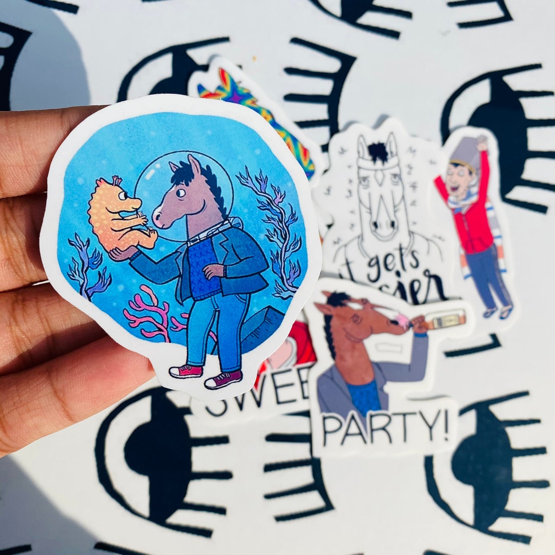 Bojack Horse Stickers - Etsy