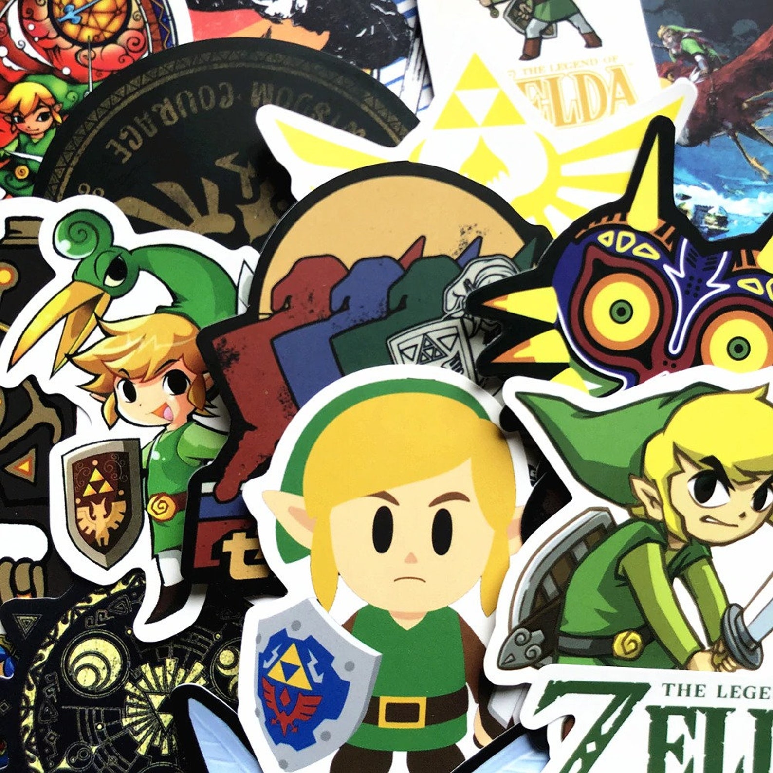 50pcs/set Game The Legend of Zelda Stickers Cosplay Prop | Etsy