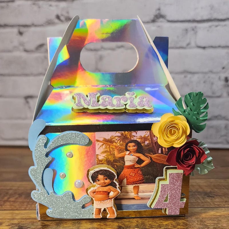Moana Favor Boxes - Etsy