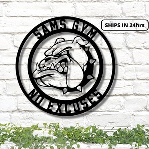 Workout Sign, Custom Workout Sign, Weight Room Sign, Gym Sign, Custom ...