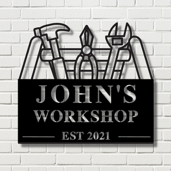 Workshop Sign - Etsy