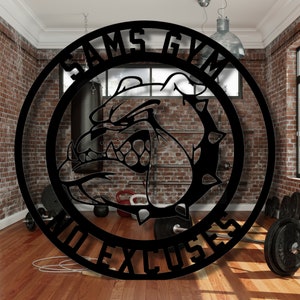 Workout Sign, Custom Workout Sign, Weight Room Sign, Gym Sign, Custom ...