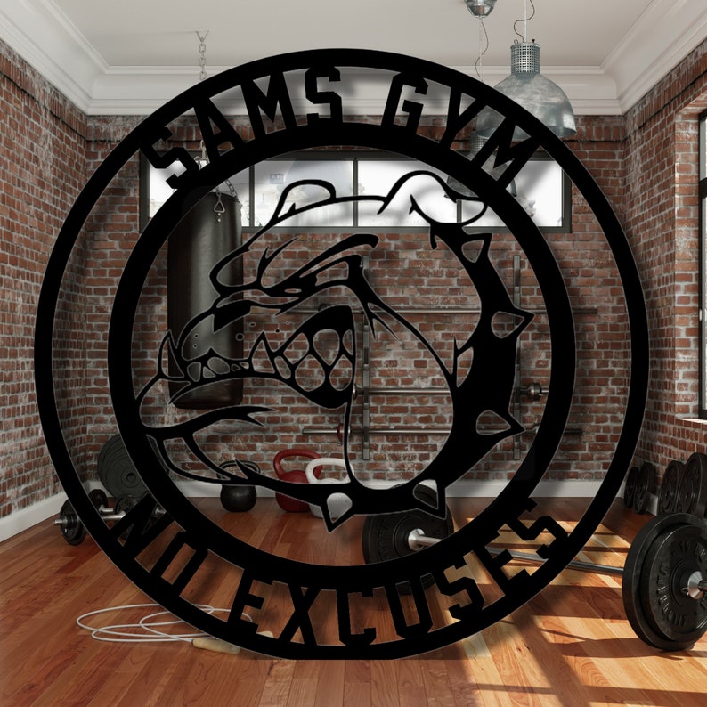 Workout Sign, Custom Workout Sign, Weight Room Sign, Gym Sign, Custom ...