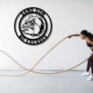 Workout Sign, Custom Workout Sign, Weight Room Sign, Gym Sign, Custom ...