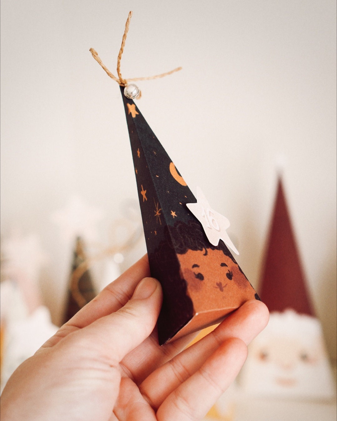 Printable Advent Calendar, Santa, Elves and Trees, Advent Activities ...