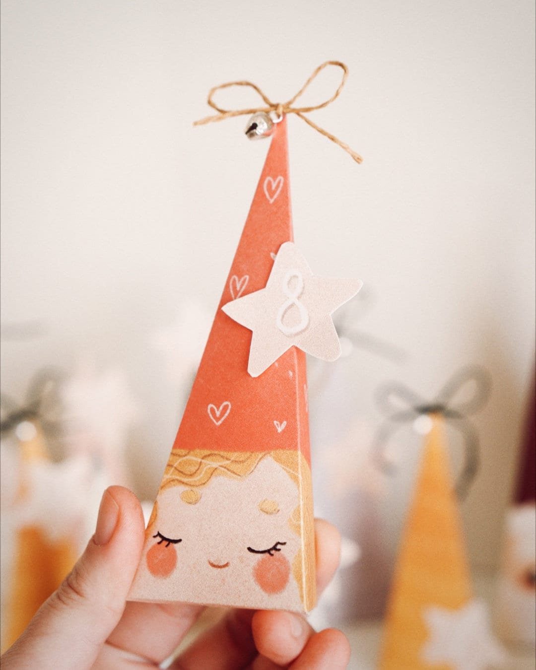 Printable Advent Calendar, Santa, Elves and Trees, Advent Activities ...