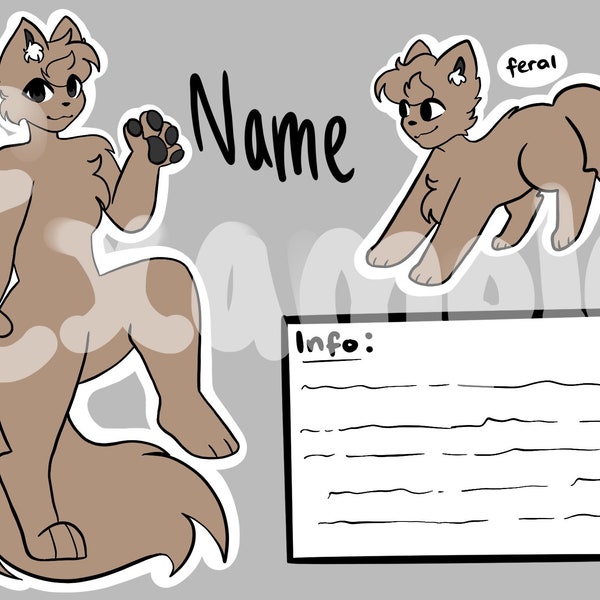 Furry Art Commission - Etsy