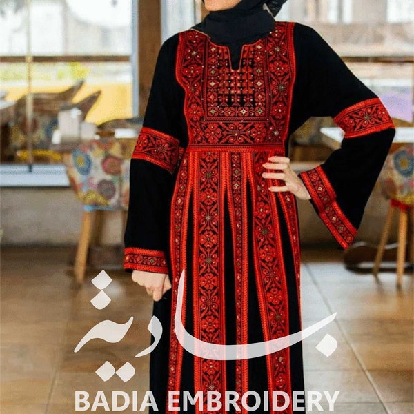 Palestinian Thobe Dress Palestine Abaya - Etsy