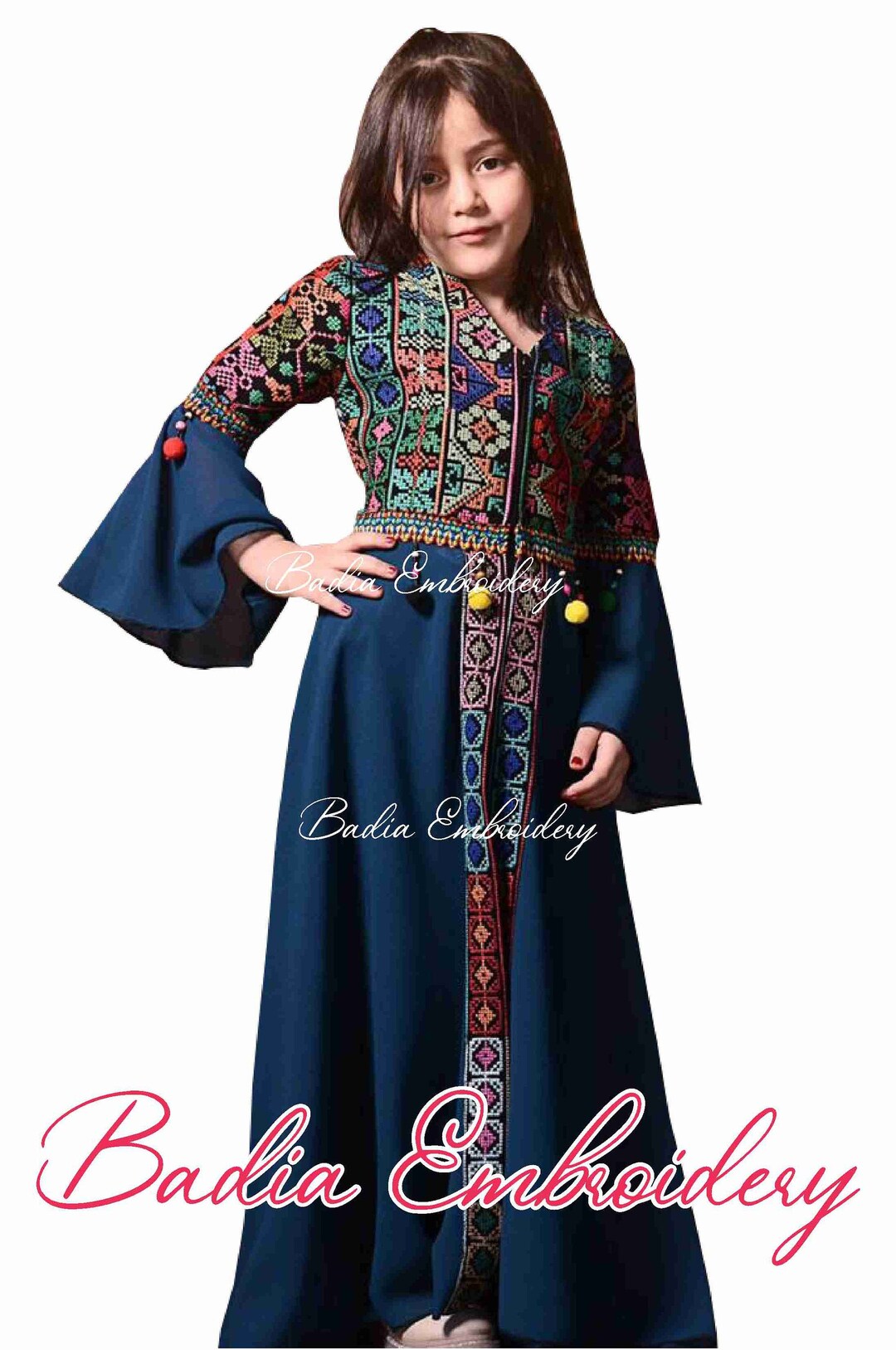 Kids Thob Elegant Palestinian Jordanian Thobe Dress / - Etsy UK
